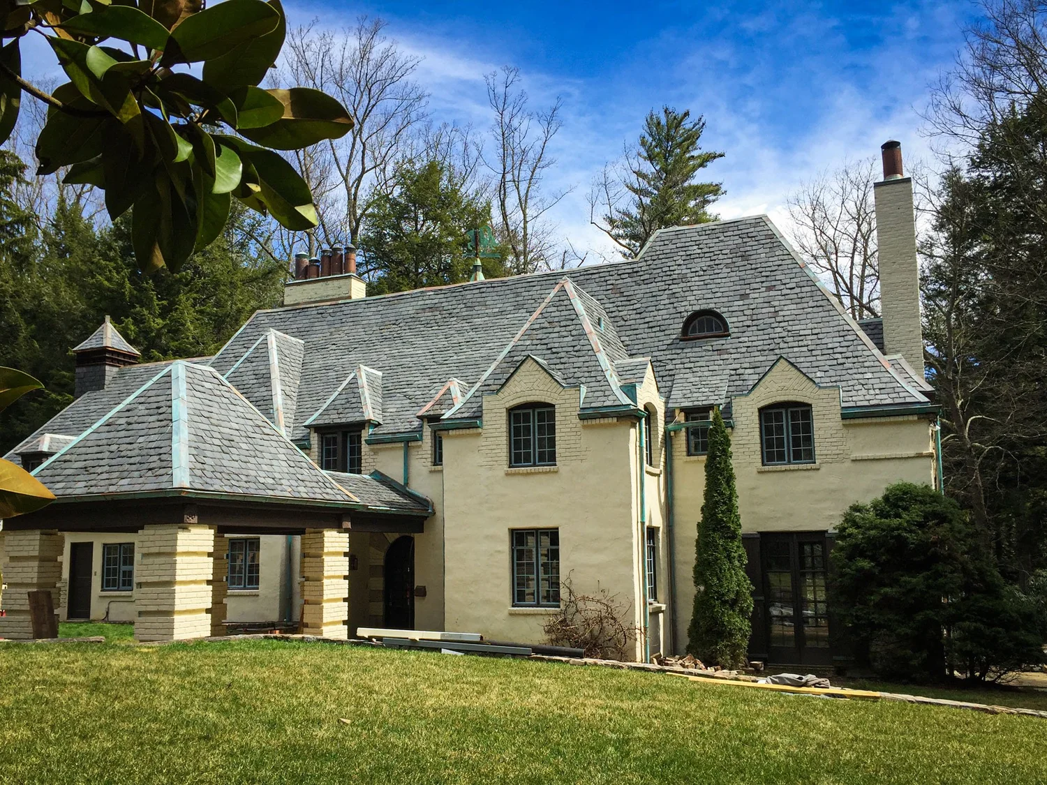 Buckingham Slate Lift & Install Project | Huber & Associates