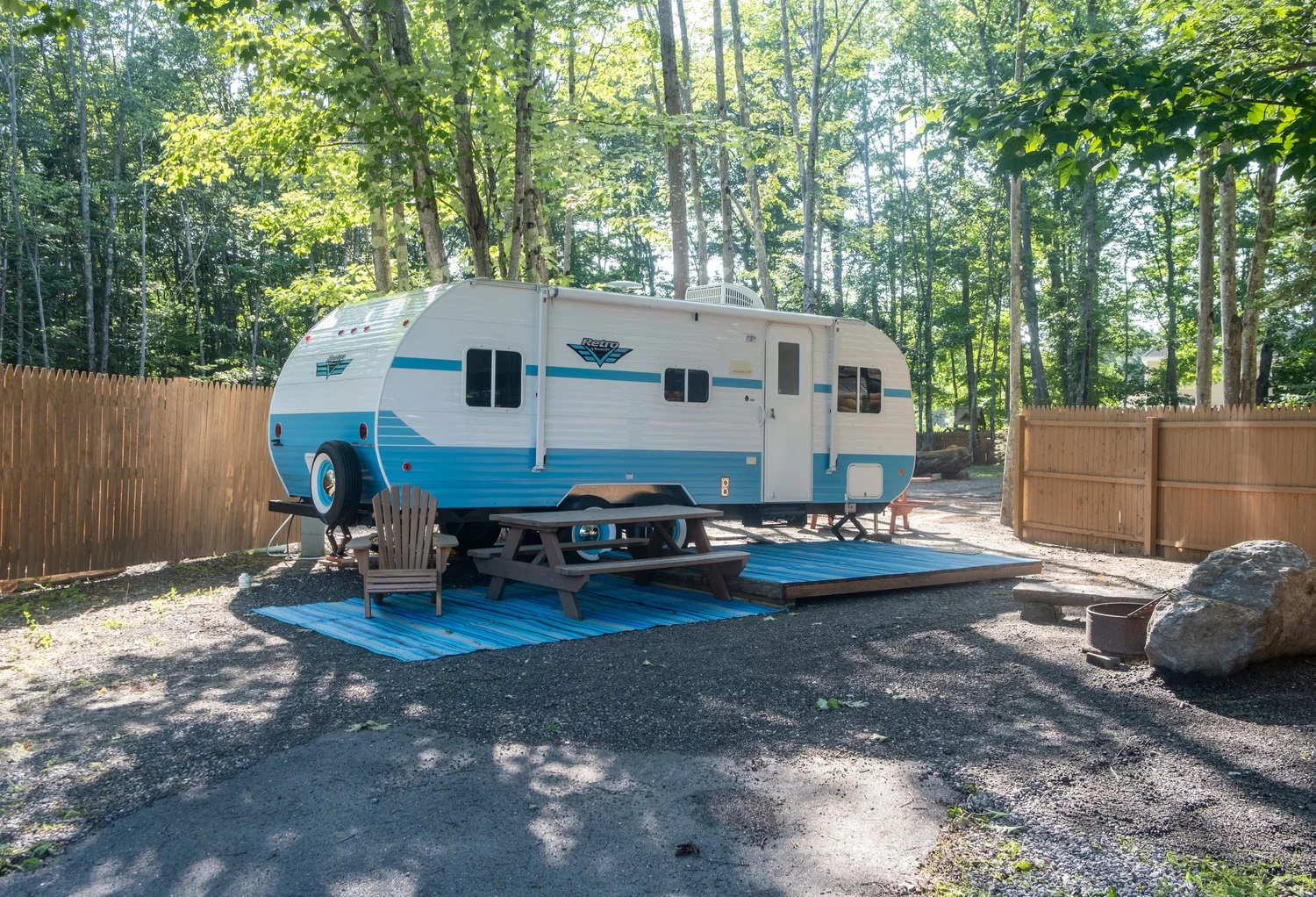 Retro RV Rental — Cedar Haven Family Campground