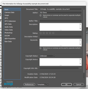 Making accessible pdfs in Adobe Indesign: a starter guide for designers ...