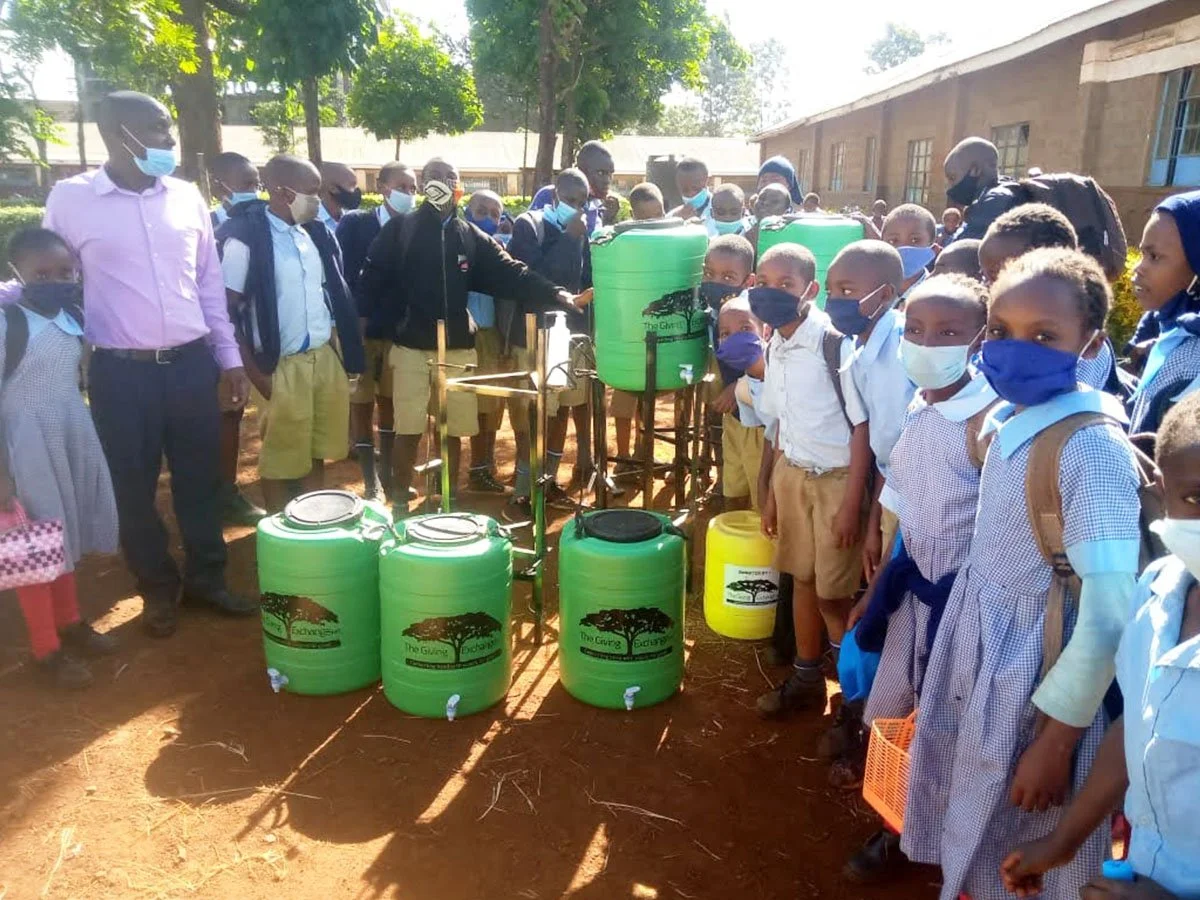Hand-washing Stations for Schools — The Giving Exchange