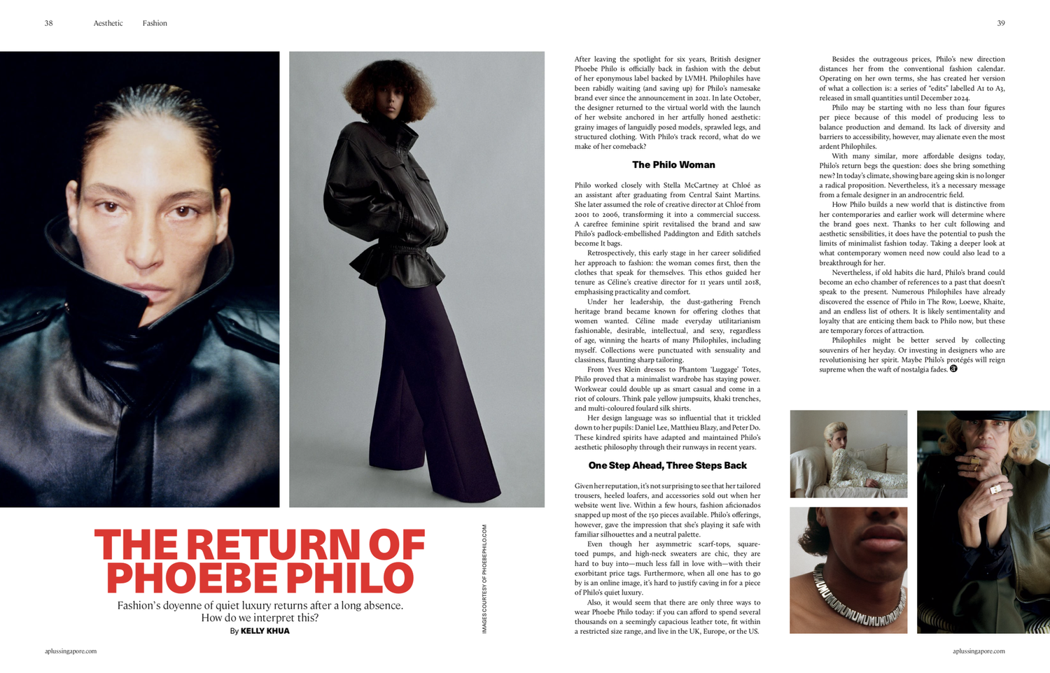 Phoebe Philo's Return — Kelly Janine