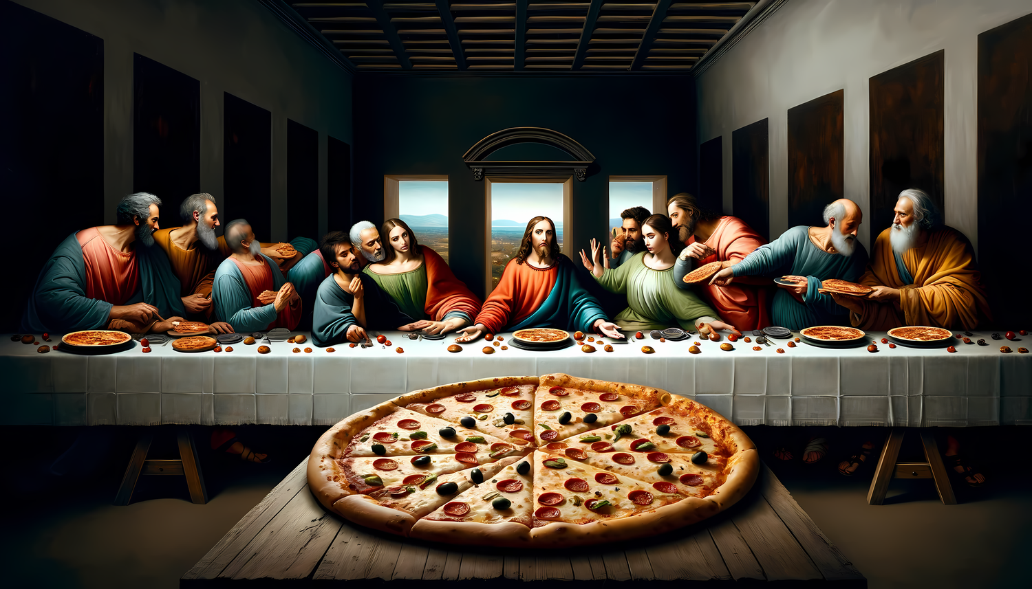 Crustianity: Uniting Pizza Lovers Through Religion, Flavor, and Fellowship