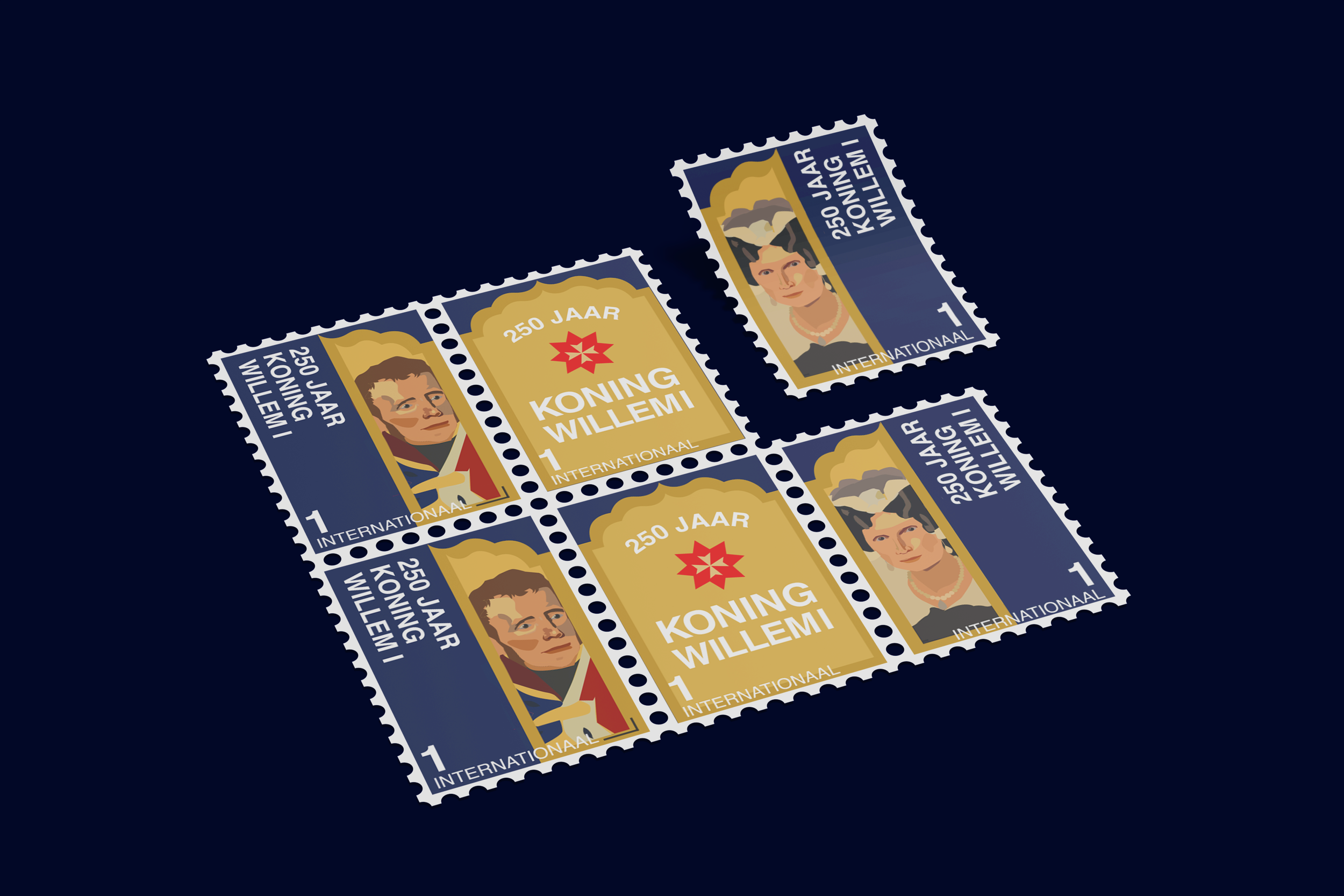250 Years Of King Willem I PostNL Studio Marieke Kersten