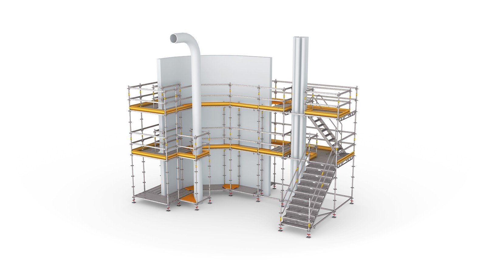 Industrial Scaffold Solutions with PERI Up — Taurus Industrial Group