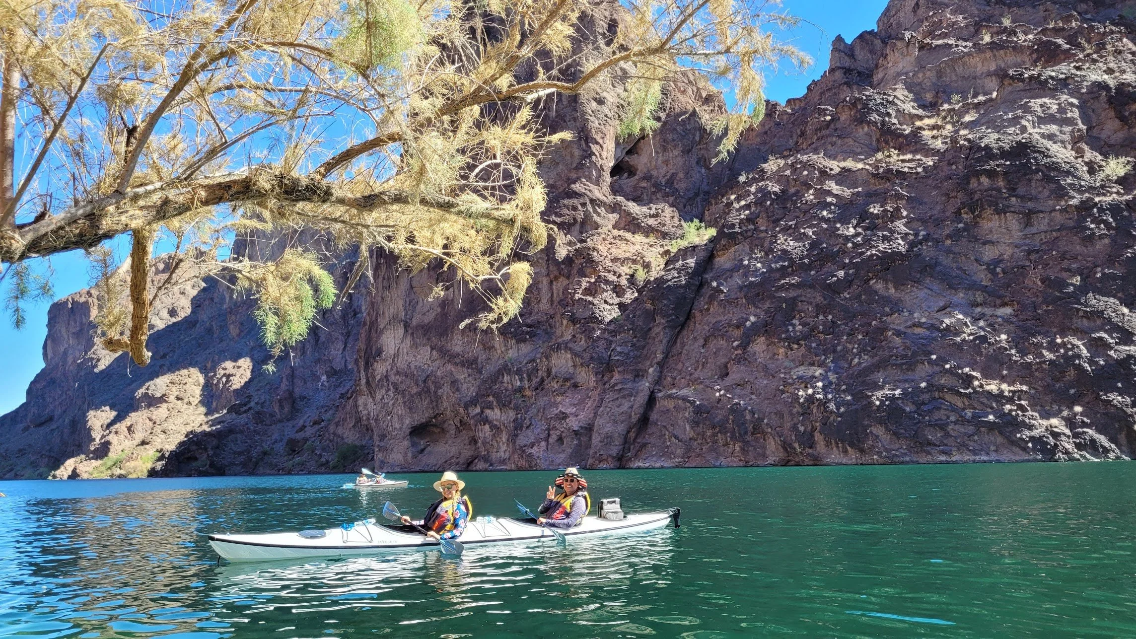 Emerald Cave Kayak Tour by Kayak Lake Mead