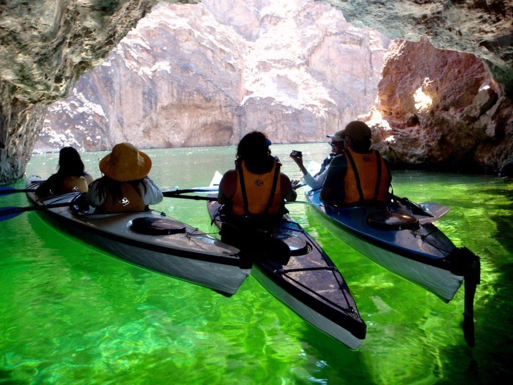 Emerald Cave Kayak Tour by Kayak Lake Mead
