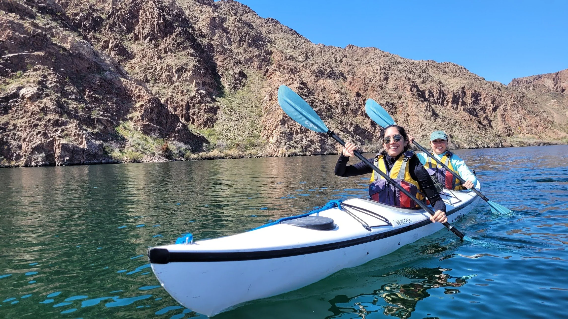 Emerald Cave Kayak Tour by Kayak Lake Mead