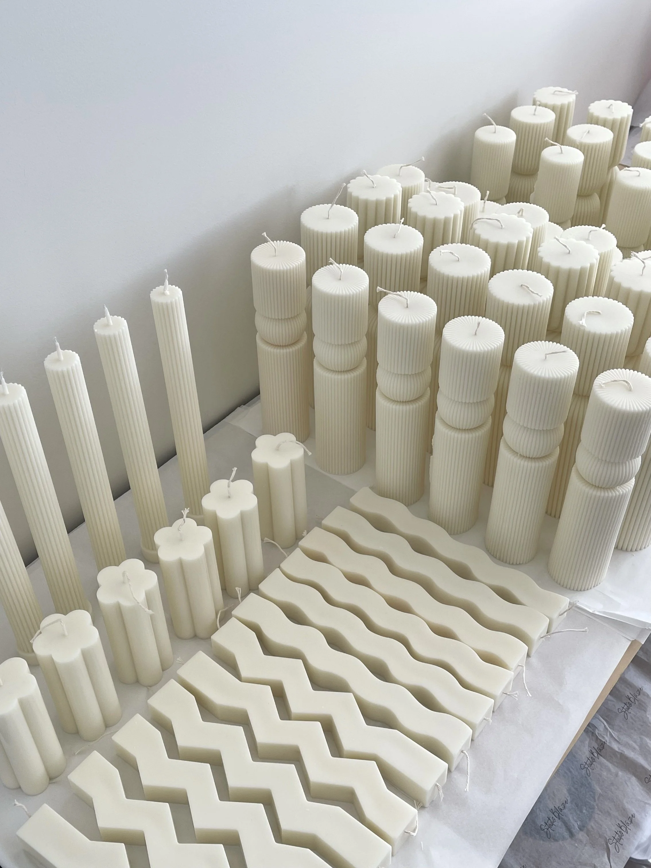 Sculptural Candles Made in NZ