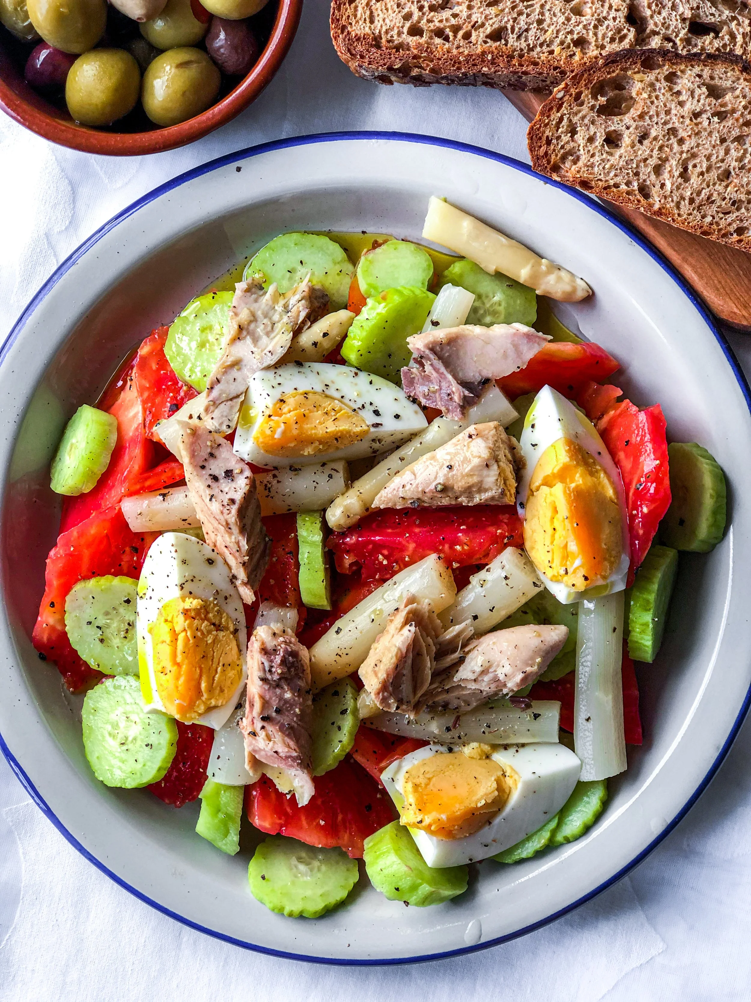 Ensalada de tomate — Saboreanda