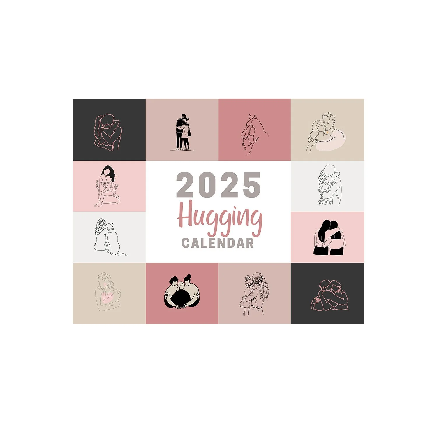 2025 Hugging Calendar — Susan Roderick Retreats, Media & Merchandise