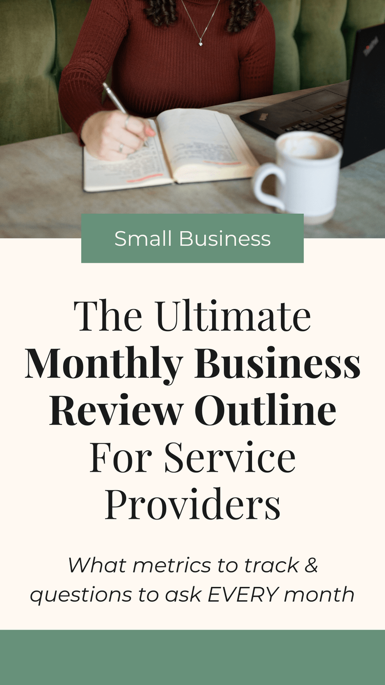 The Ultimate Monthly Business Review Outline & Structure