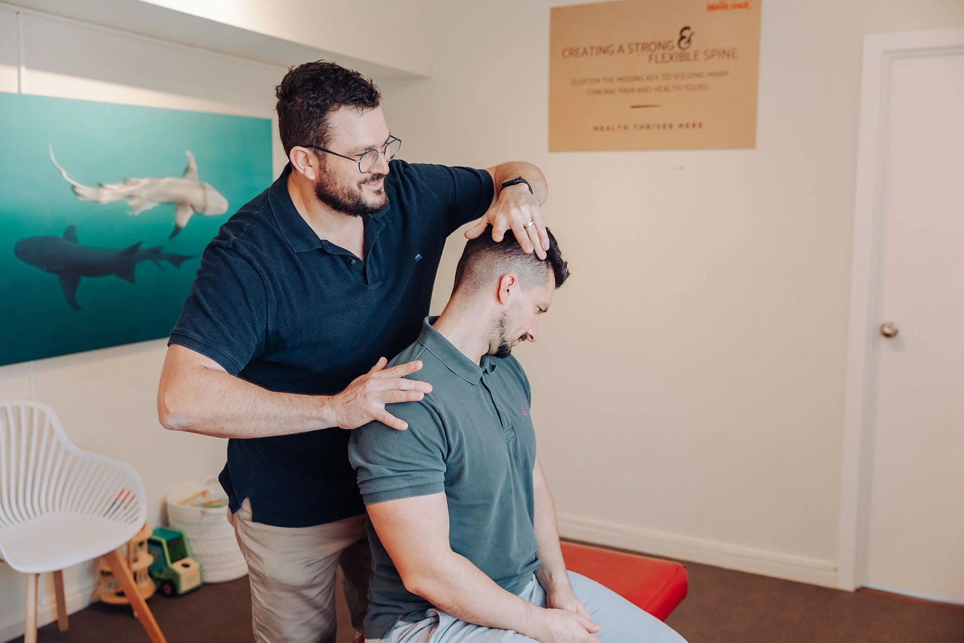 Dr Chris Haigh, Chiropractor — Healthshack Rockingham