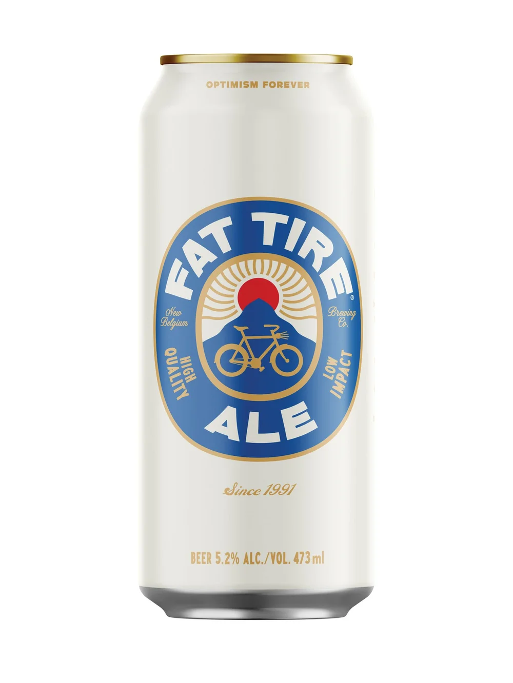 New Belgium Fat Tire Ale (brewed by Steam Whistle Brewing, Toronto; 5.2 ...