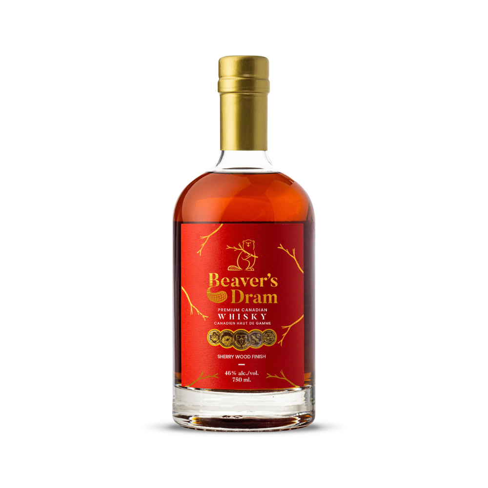 Beaver’s Dram Canadian Whisky – Sherry Wood Finish (46%) — Beaumont Drinks