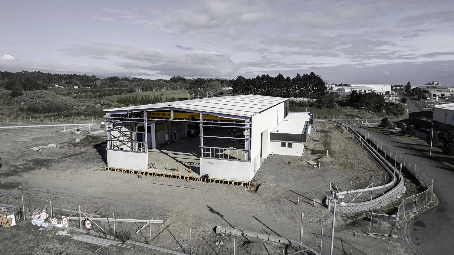 Nationwide Steel fabrication services. Warner Construction New Zealand ...