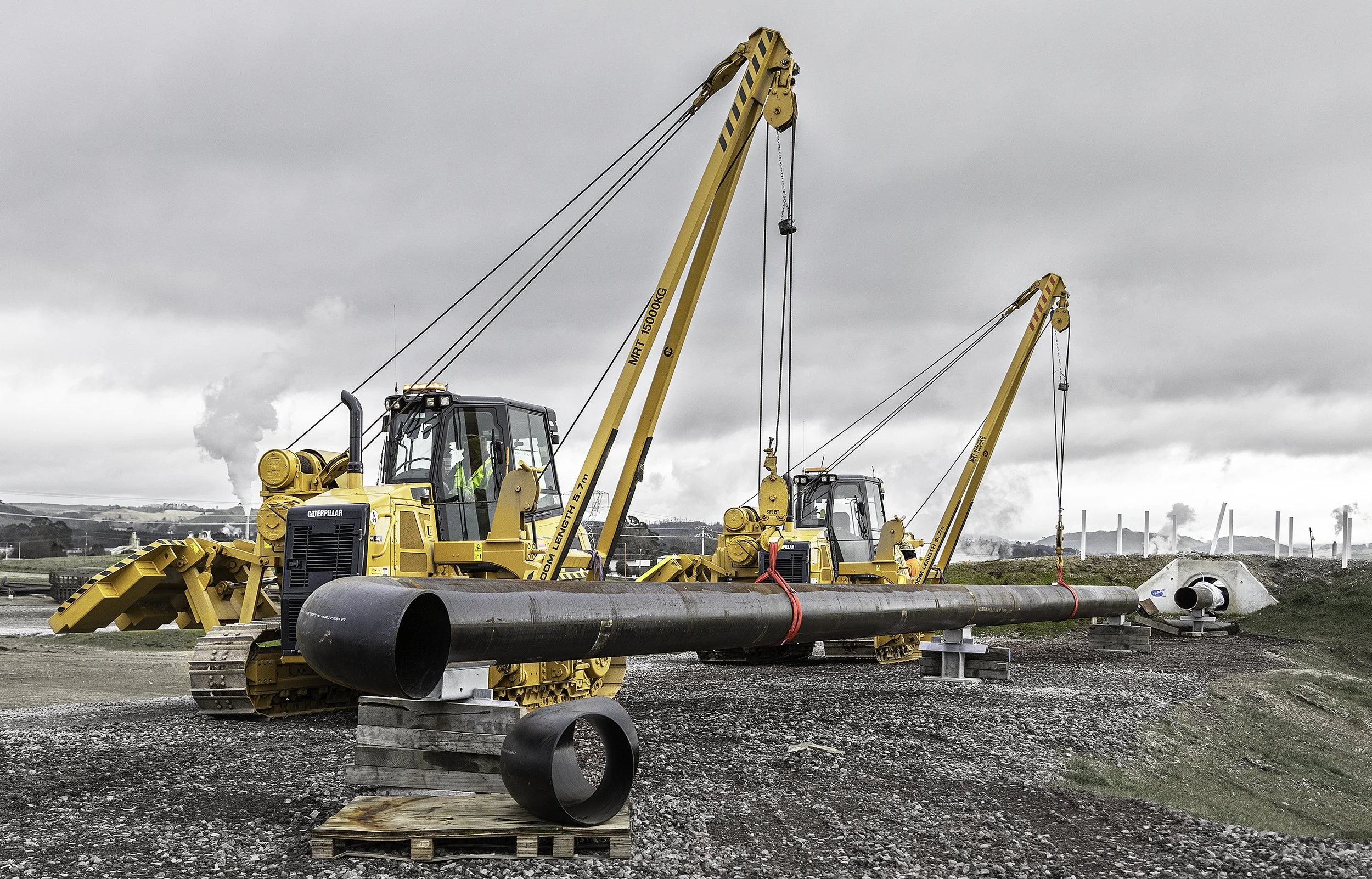 Nationwide Steel fabrication services. Warner Construction New Zealand ...