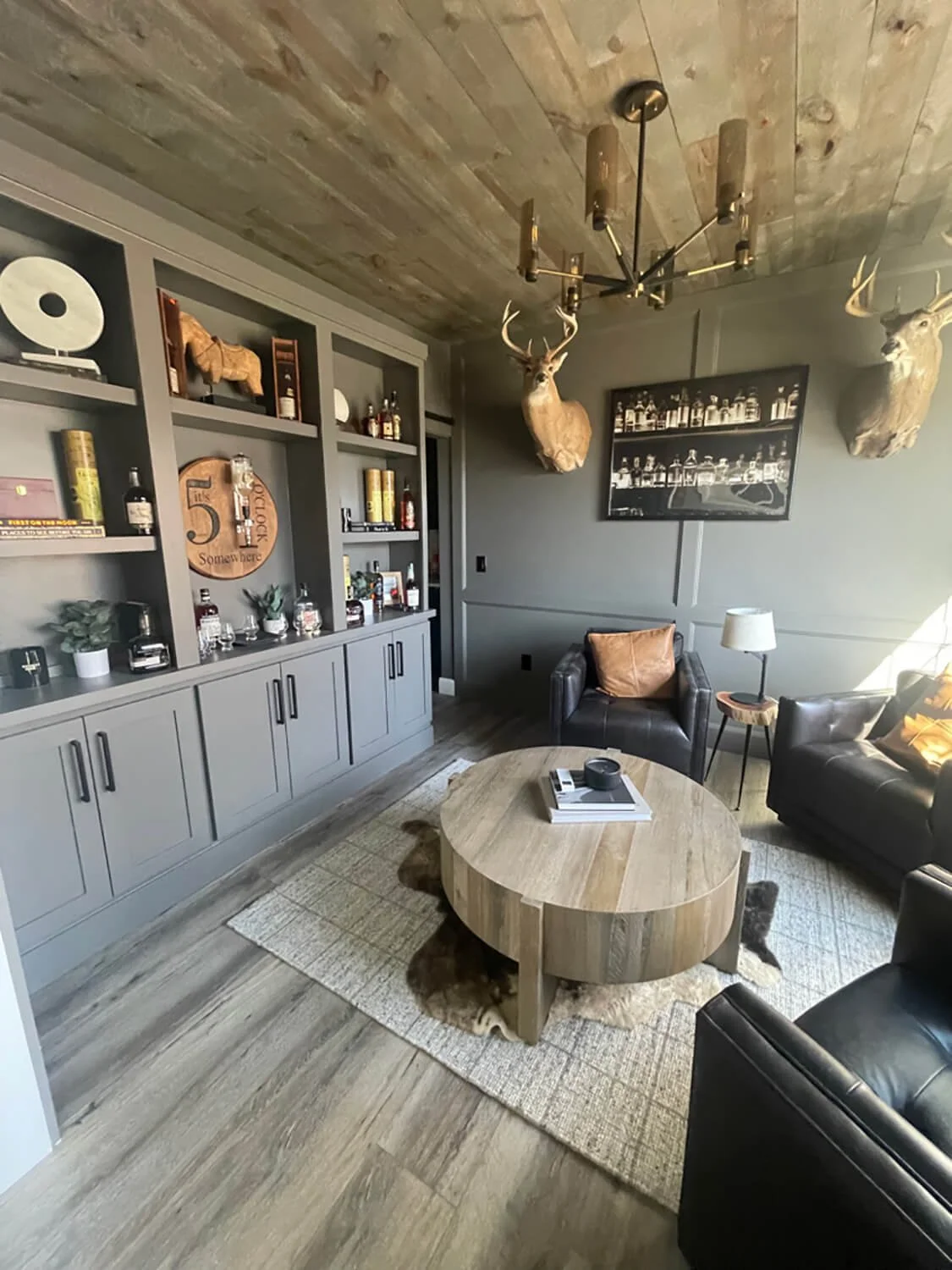 Wine & Bourbon Rooms — Amy Elizabeth Designs