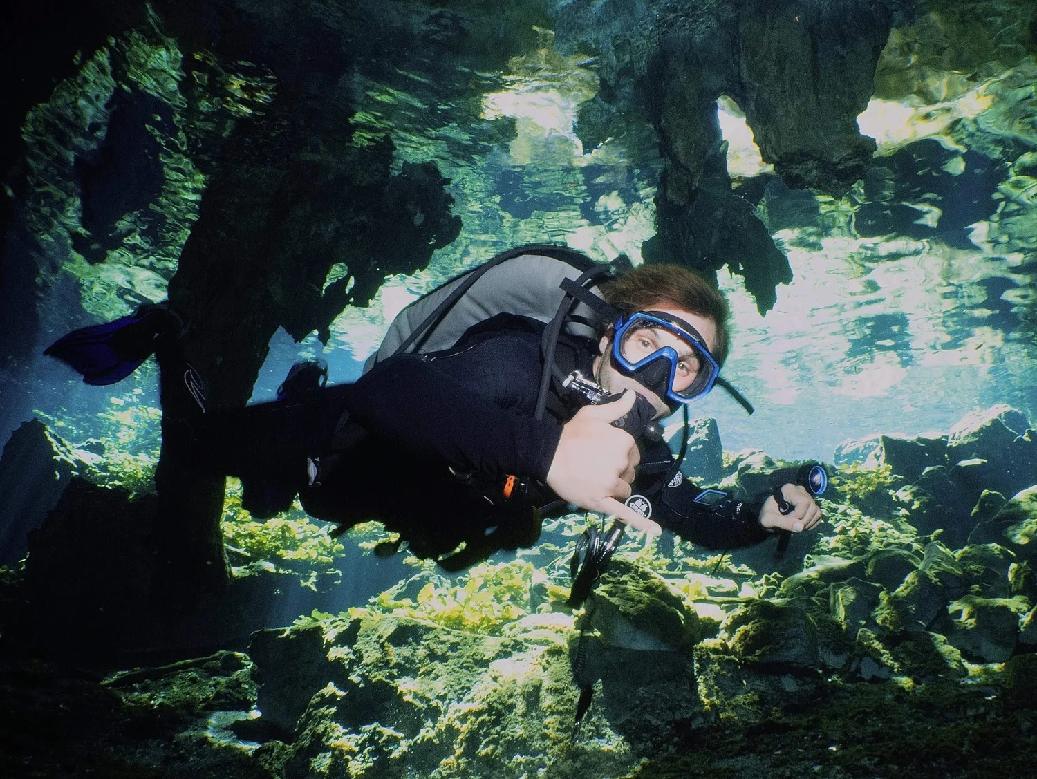 Cenote Diving in Nicte-Ha - Rigo The Cenote Guide