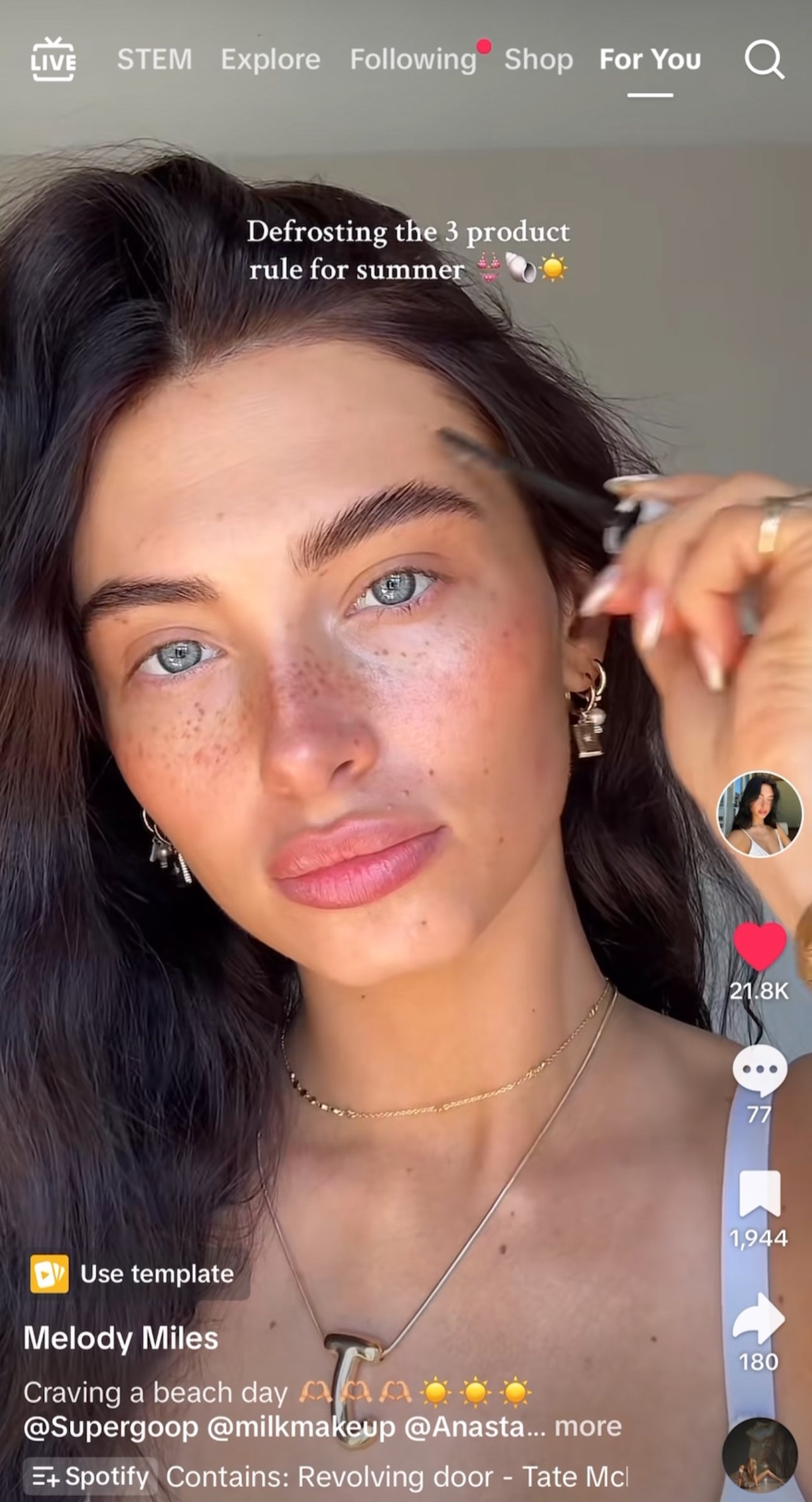 MELODY MILES — Evolve Model Management