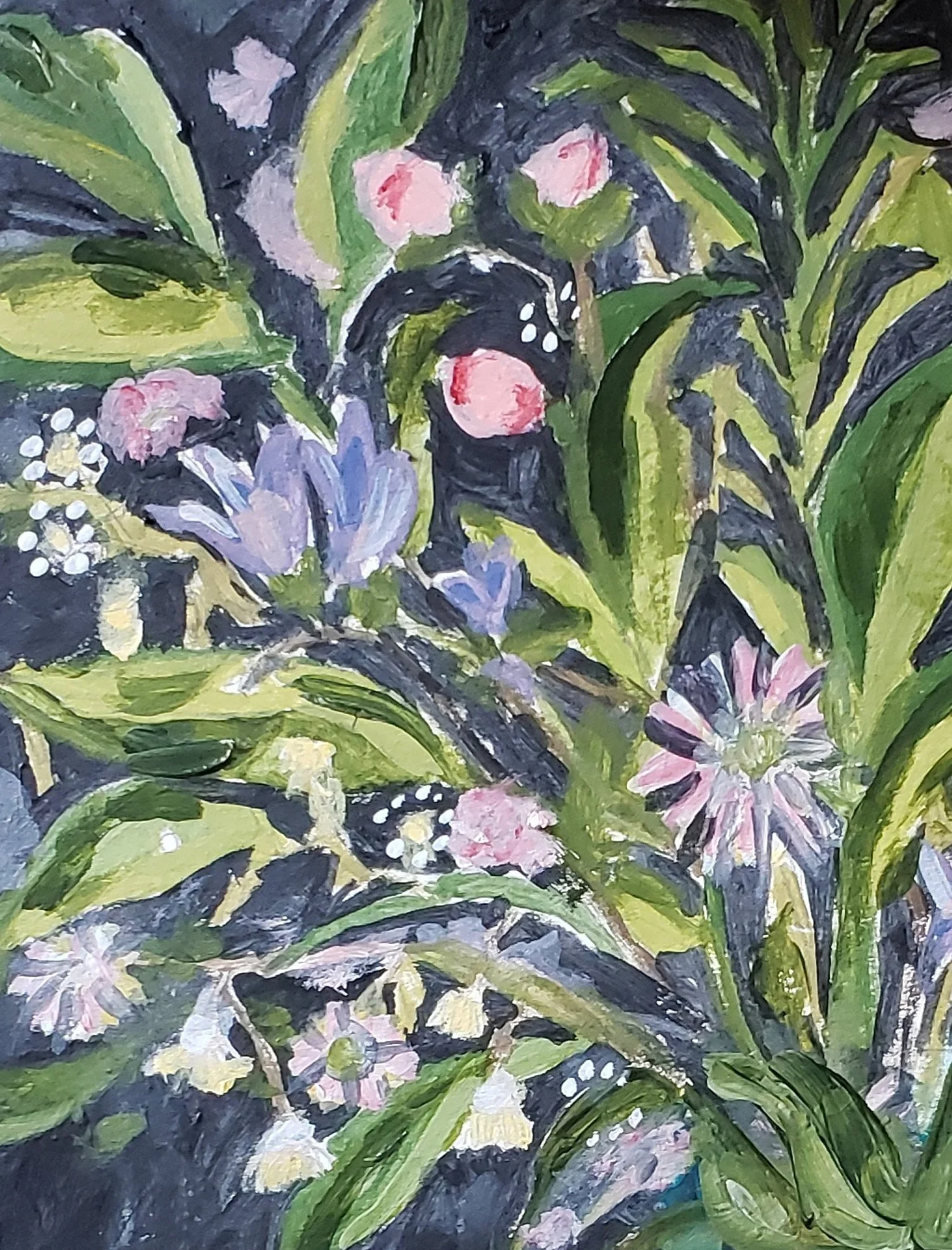 flowers and plants — brenda olson art + blueberry road