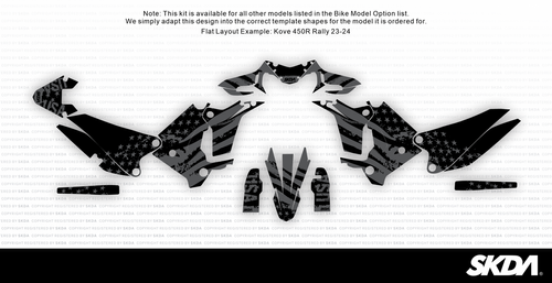 SHATTER Kove Rally Full Graphics Kit - SKDA Graphics — Kove USA