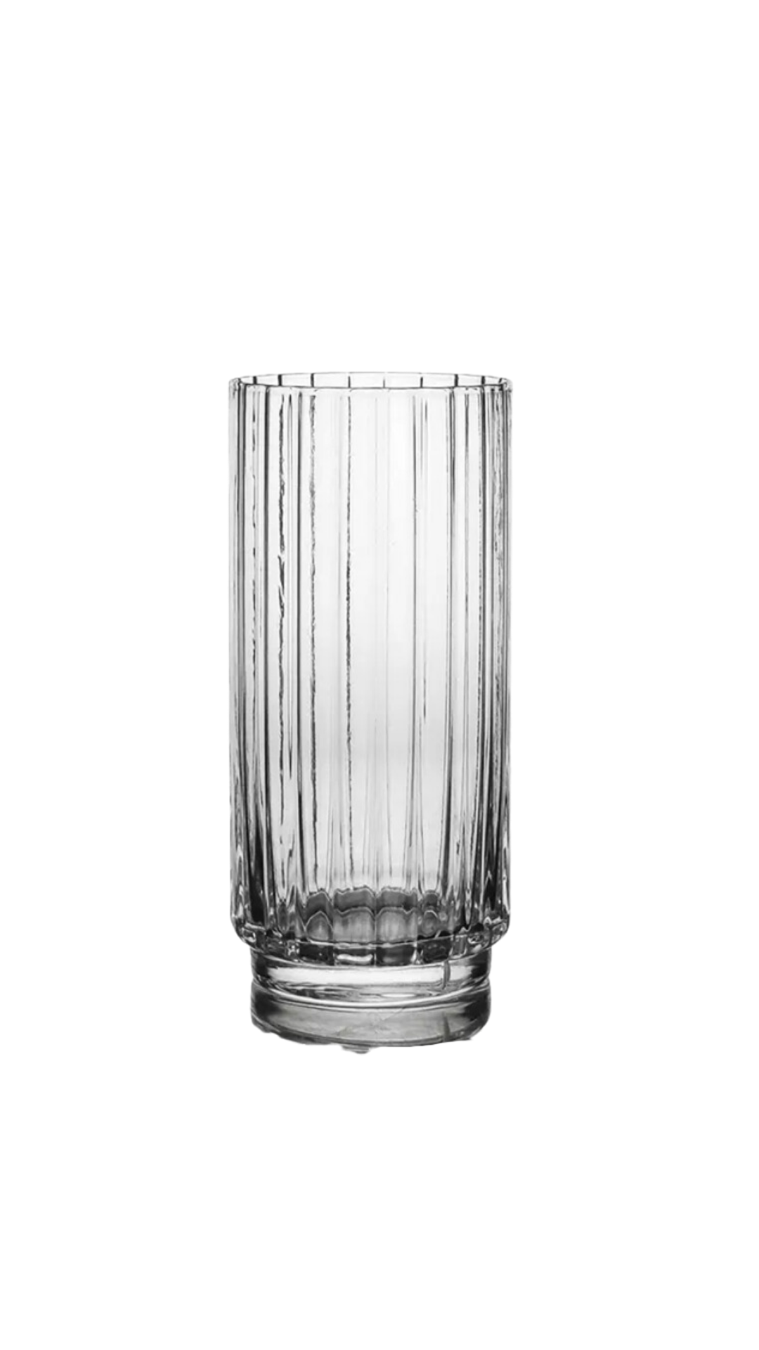 Indent Ribbed Highball — Social Hire