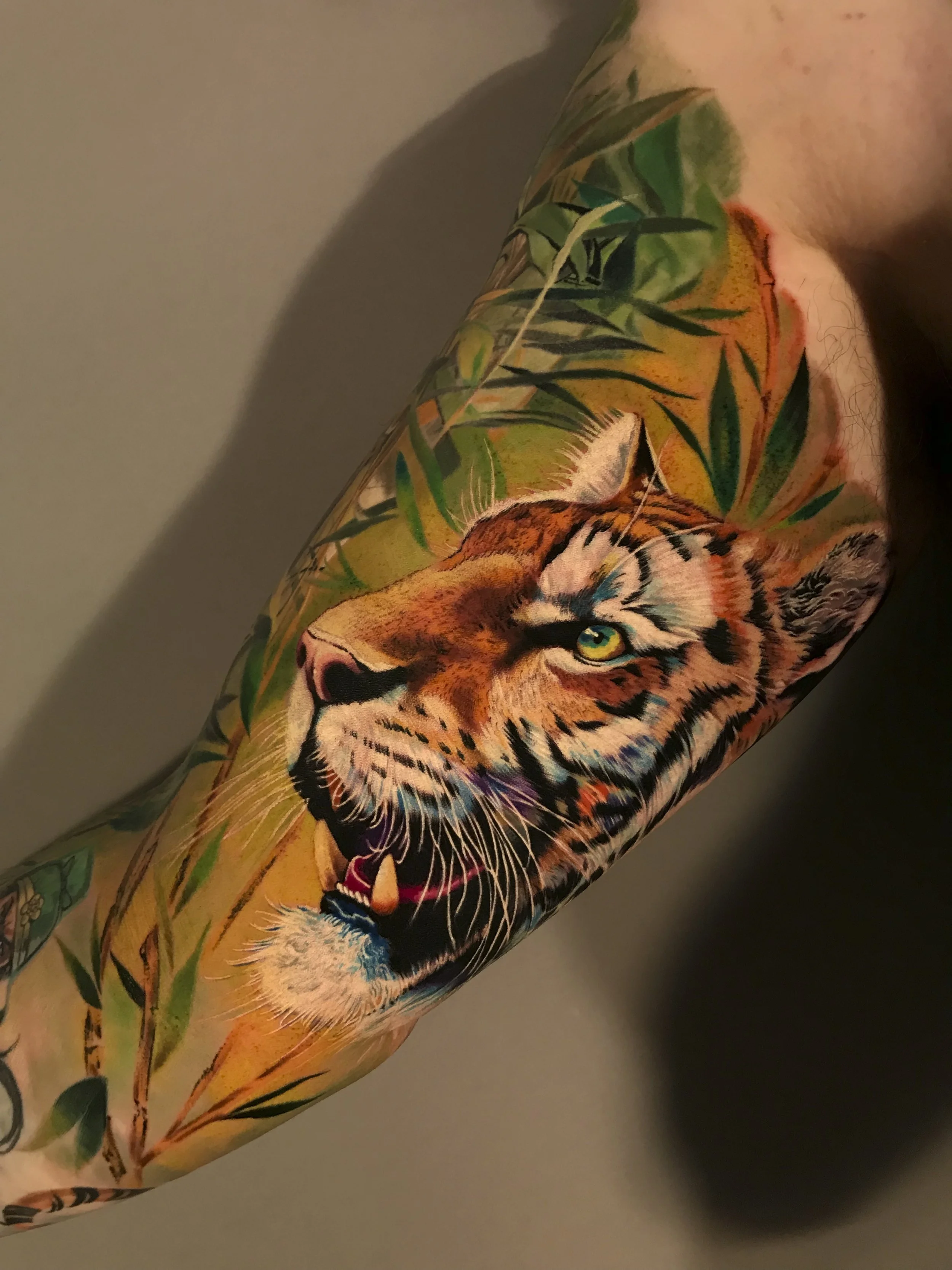 Color Realism Tattoos by Eric Machado