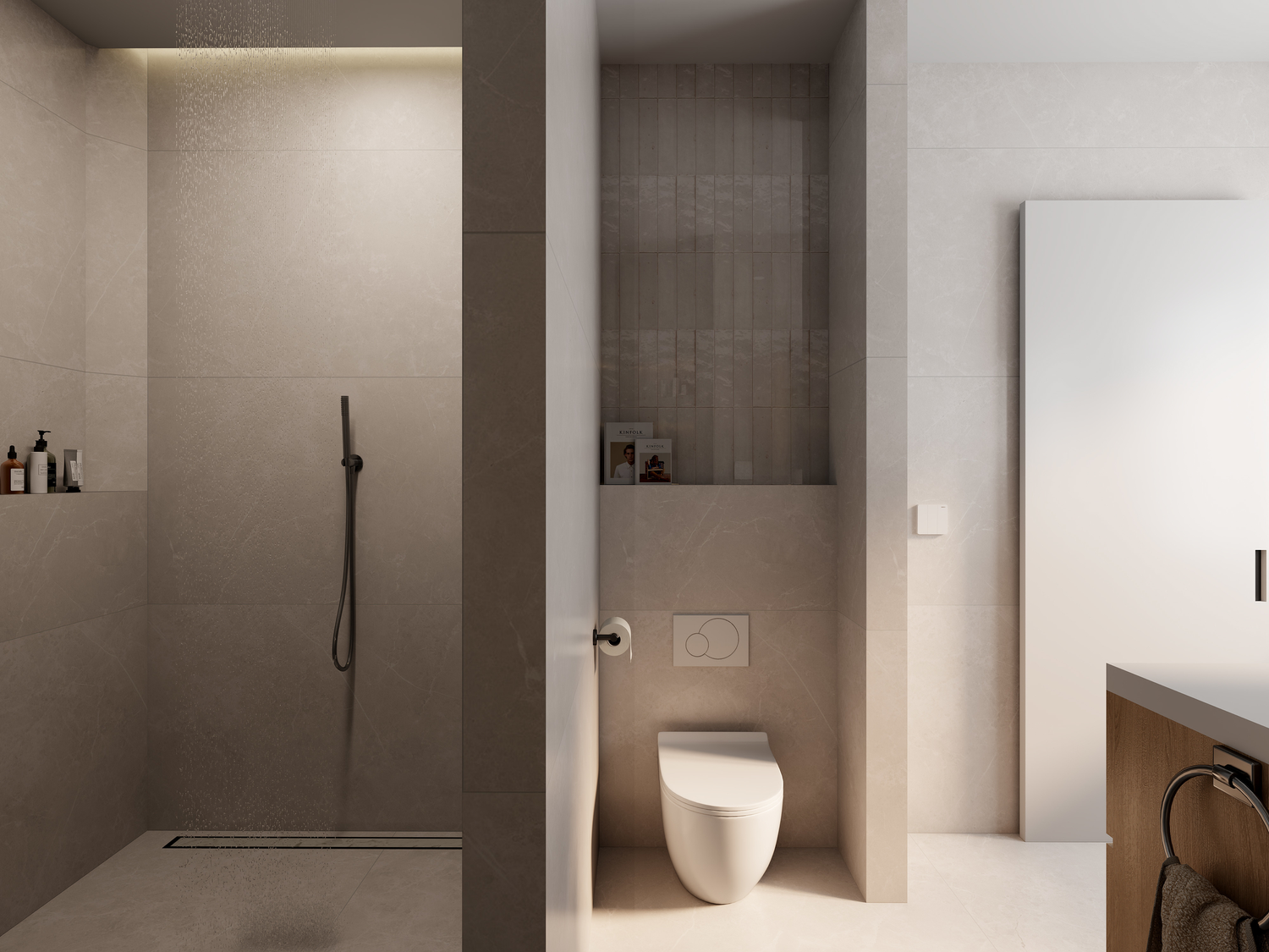 Choosing the Best Shower Enclosure: Glass Panel, Half-Height Nib Wall ...
