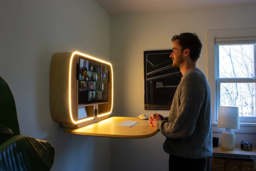 Friday. The Ultimate Murphy Desk with Monitor | Made in the USA
