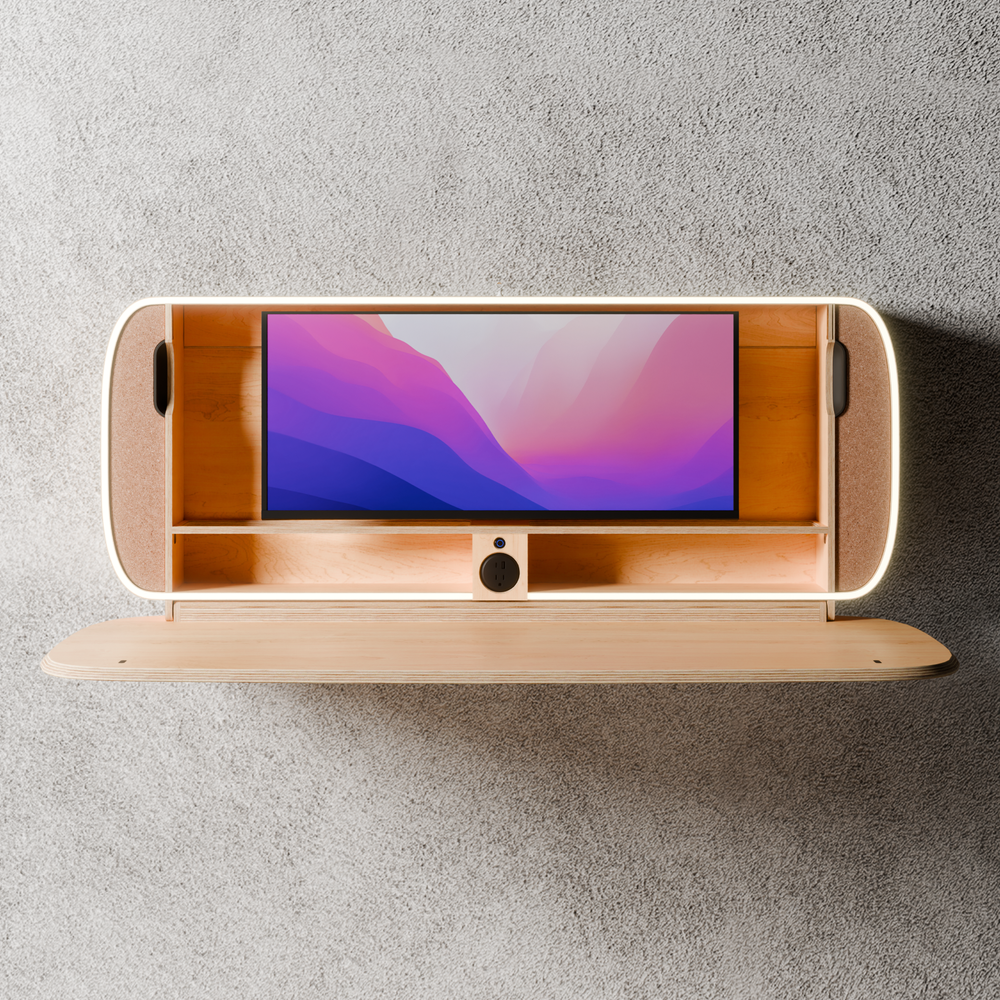 Friday. — Clamshell 36 Murphy Desk – Made in the USA | Compact Wall ...