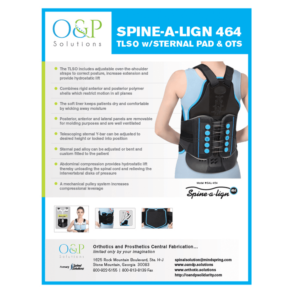 SPINAL PRODUCTS — O&P Solutions
