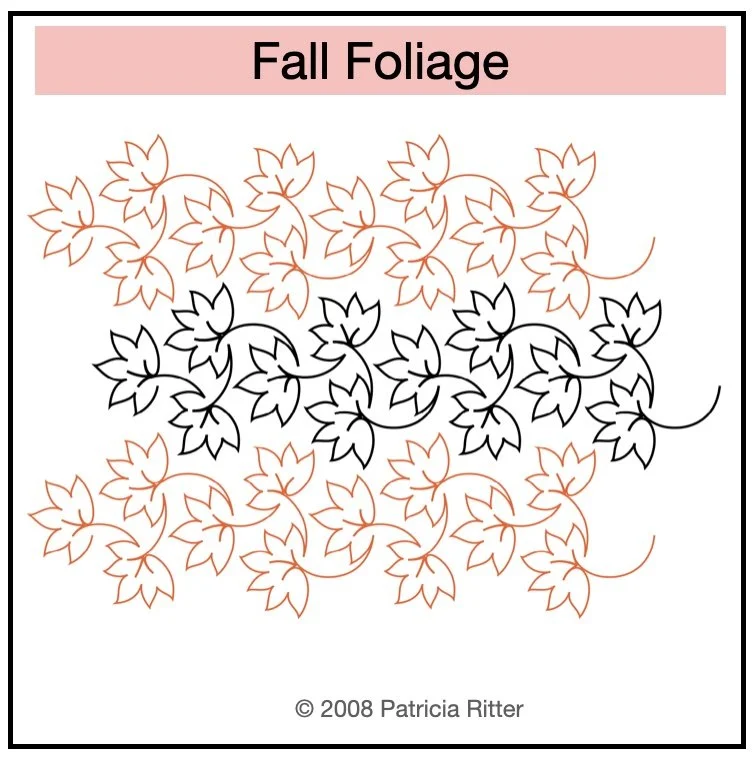 E2E Patterns - Leaves — Groovy Stitches Quilting