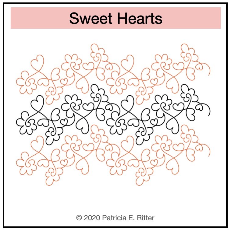 E2E Patterns - Hearts — Groovy Stitches Quilting