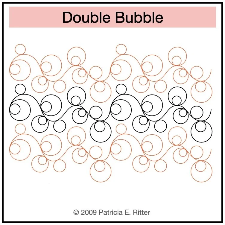 E2E Patterns - Swirls, Pearls and Bubbles — Groovy Stitches Quilting