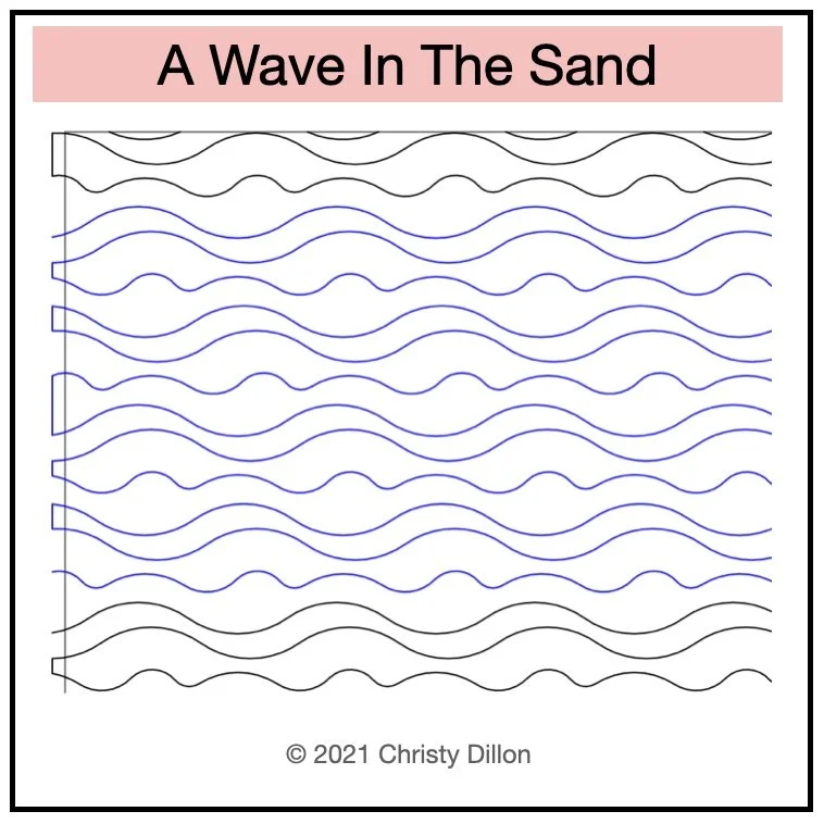 E2E Patterns - Waves — Groovy Stitches Quilting