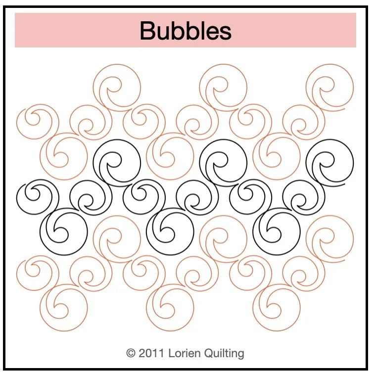 E2E Patterns - Swirls, Pearls and Bubbles — Groovy Stitches Quilting