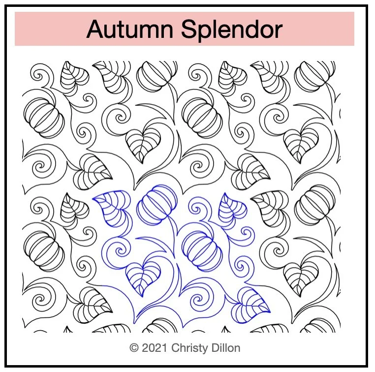E2E Patterns - Leaves — Groovy Stitches Quilting