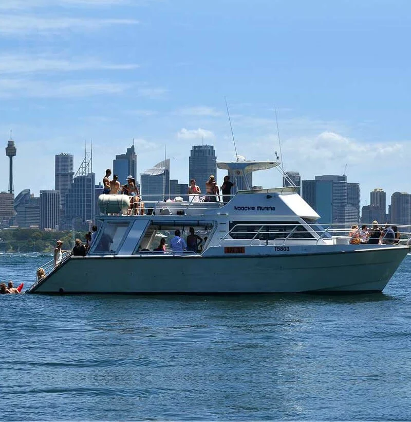 Hoochie Mumma Party Boat — Sydney Charter Boat