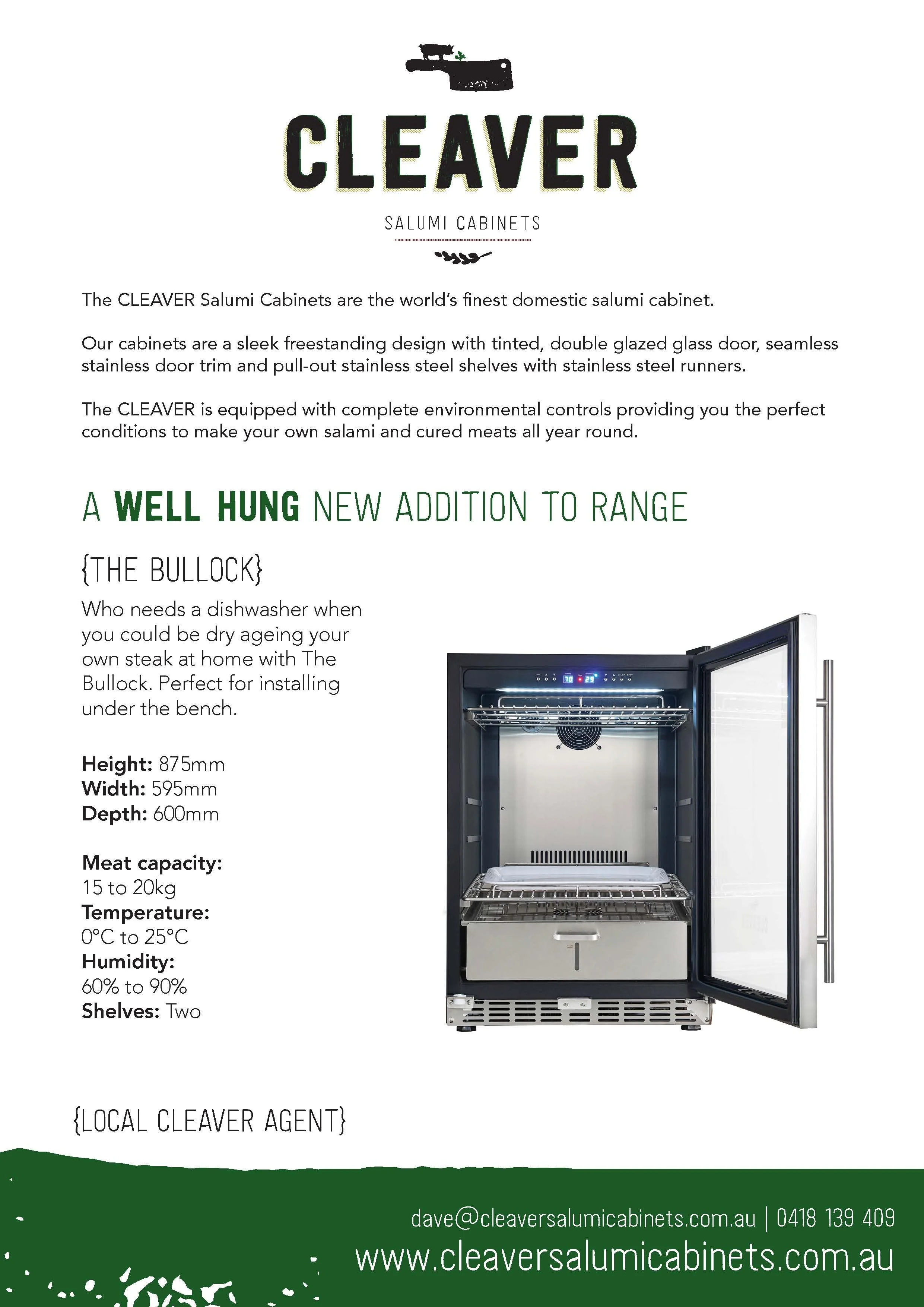 Downloads — CLEAVER Salumi Cabinets