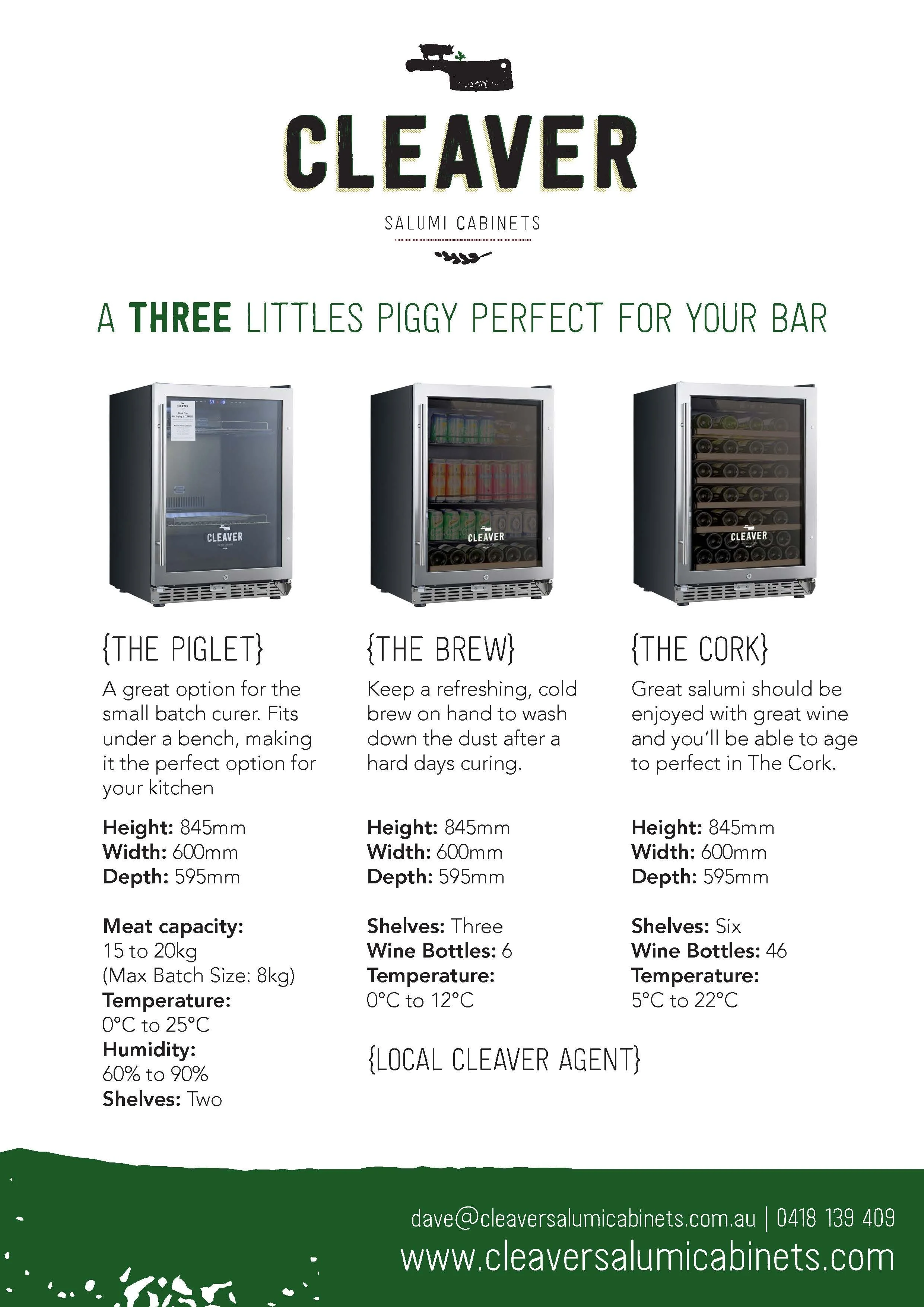 Downloads — CLEAVER Salumi Cabinets