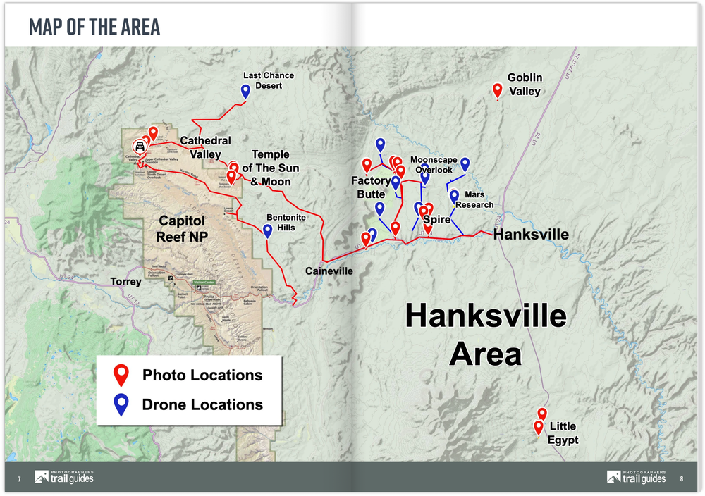 Hanksville, UT Photographers Guidebook | Photographers Trail Guides