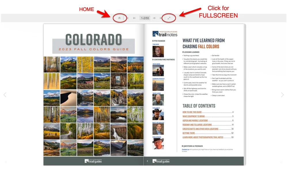 Tips for Using Our Guidebooks