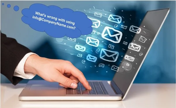 What’s wrong with using generic email addresses (info@ or admin@) for ...