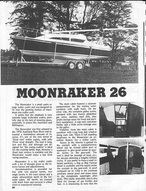 Designs K-N — NZTYA | New Zealand Trailer Yacht Association