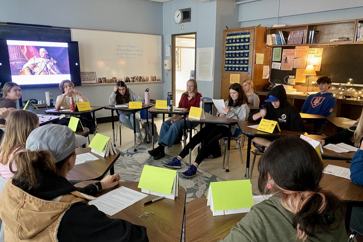 Patriots Vs Loyalists Debate Woodstock Union High School And Middle