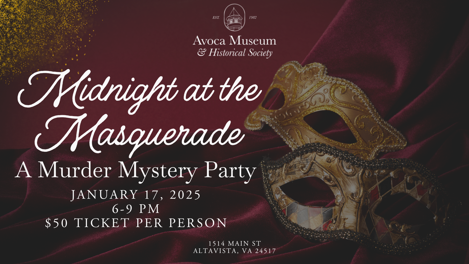 Murder Mystery Party — Avoca Museum