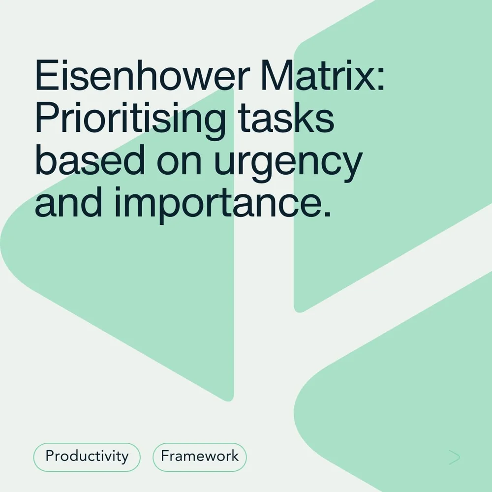 Mastering Prioritisation: The Eisenhower Matrix Unveiled — versed