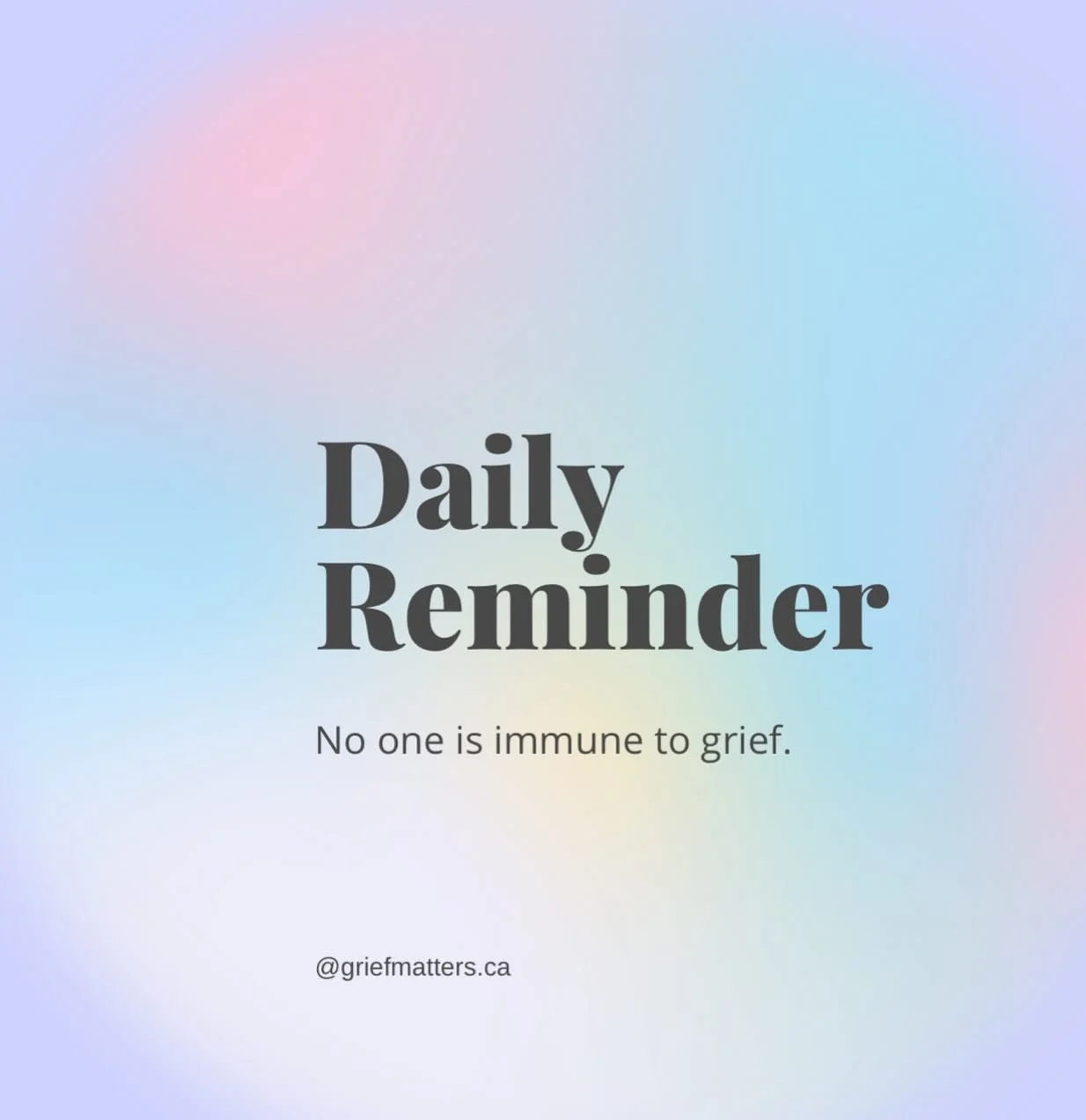 Grief Matters