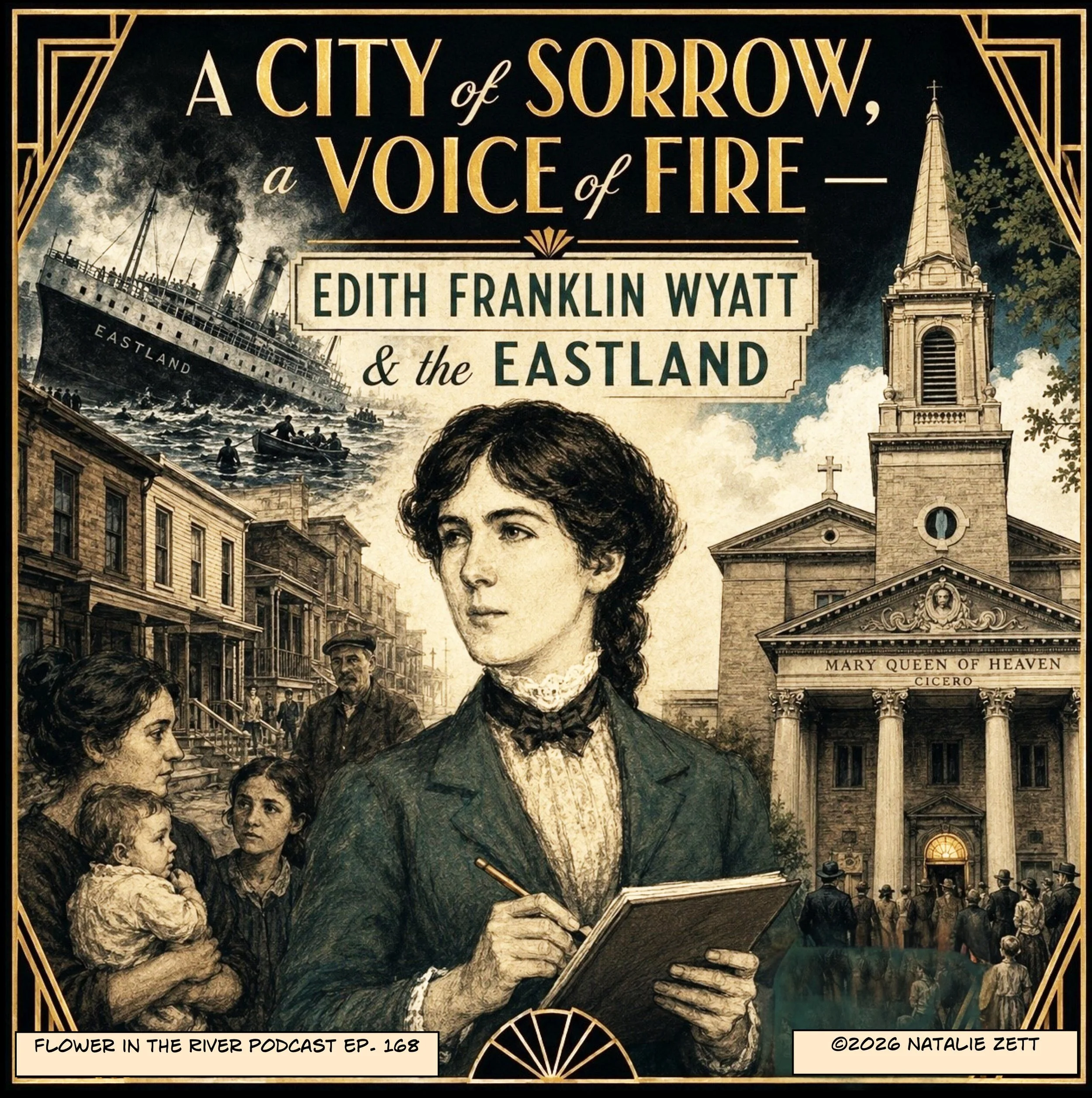 Edith Franklin Wyatt & the Eastland Disaster | Flower in the River ...
