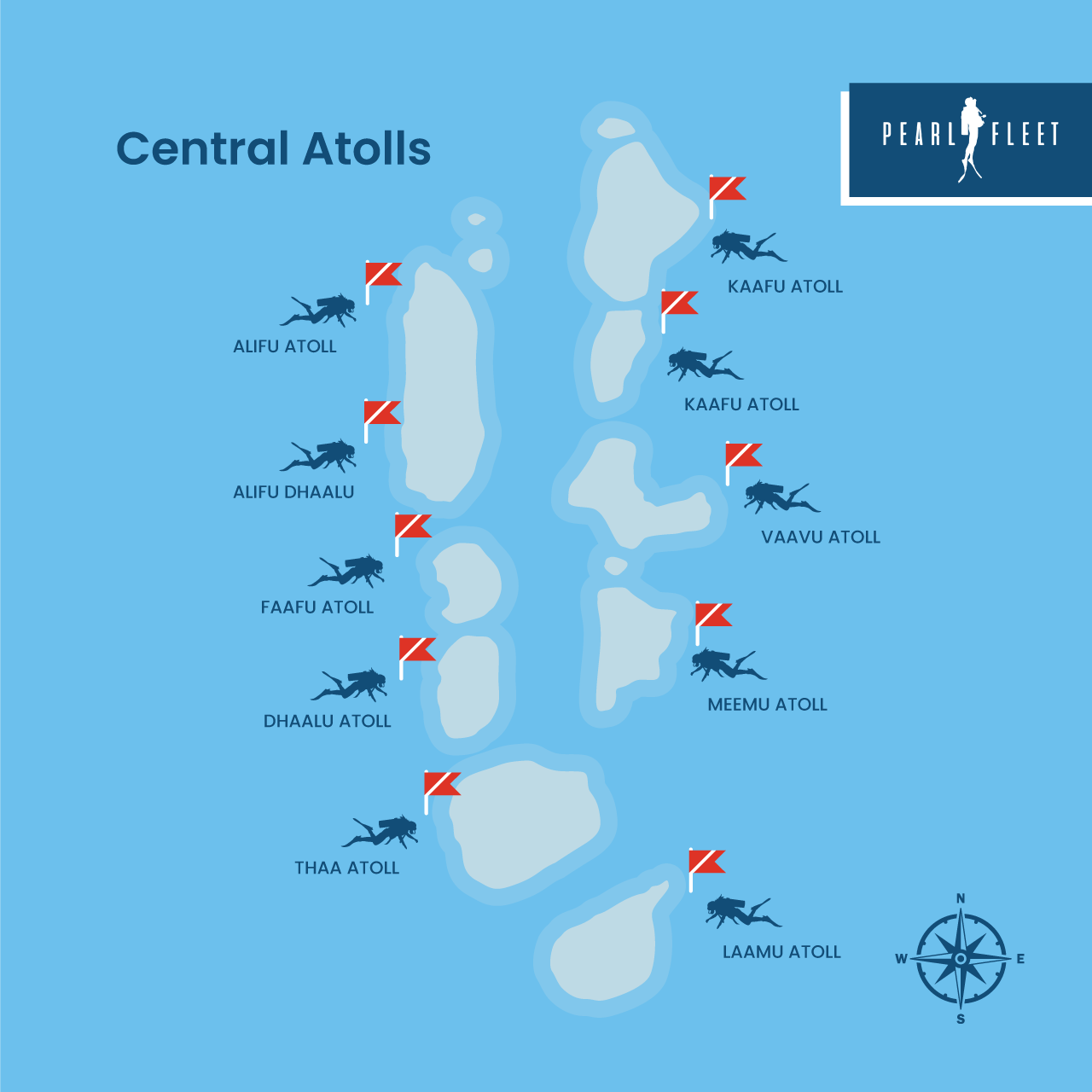South & Central Atolls — Pearl Fleet Liveaboards